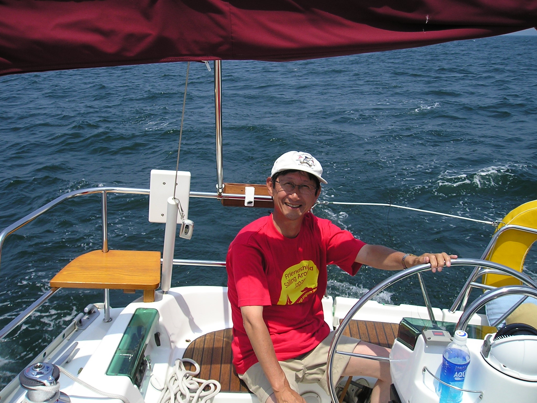 Taka JH1LSA Sailing on Tokyo Bay